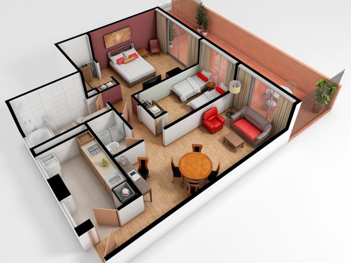 Suite Familiar con TerrazaI Hotel Lancaster House, Bogota